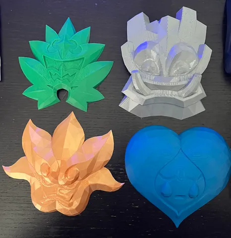 Ogerpon Masks by chrism1994 | Download free STL model | Printables.com