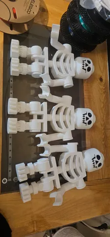 Skeleton Brick MegaFigures (5:1 Scale) by BrickDreams | Download free STL model | Printables.com