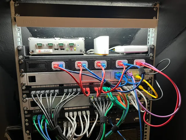 Make of 19" 1U Rack with Moduler trays for Raspberry Pis by Asadchaq ...