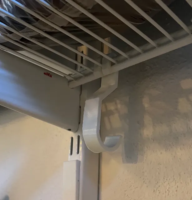Make of Elfa Shelf Hooks, six variants by Abel Argueta | Download free STL model | Printables.com