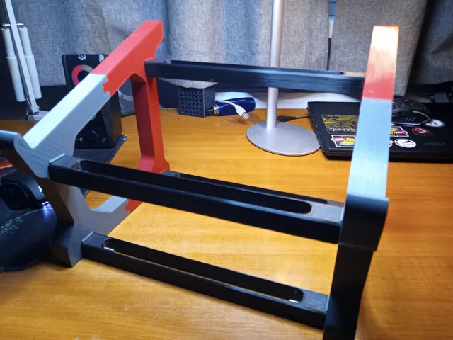 Make of Modular Laptop Stand by AxeOfKukujevo | Download free STL model ...