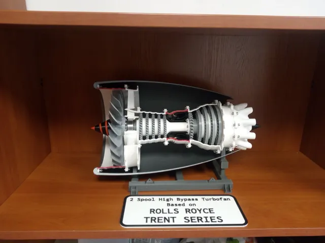 Make of 3D Printable Jet Engine by 3dcase | Download free STL model ...