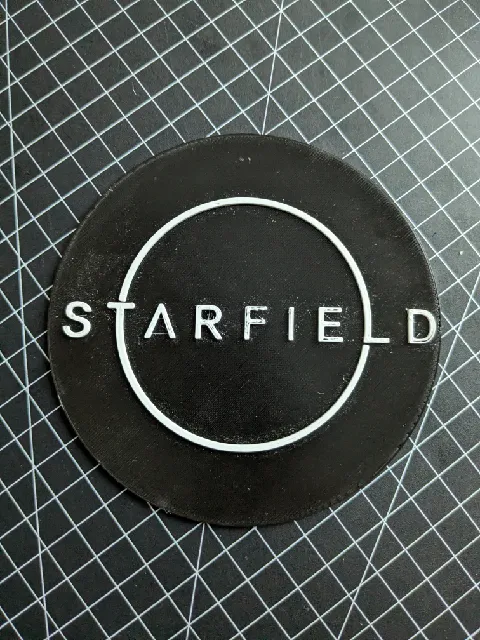 Make of Starfield Logo Sign by Th3Rom3 | Download free STL model ...