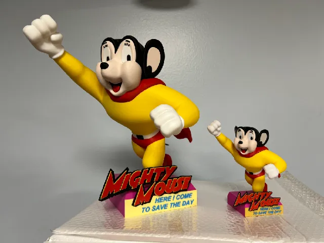 Make of Mighty Mouse by Thumpernator | Download free STL model ...