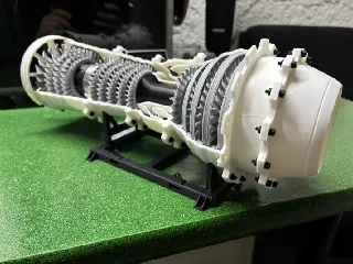 3d Printable Turbojet Engine by linus3d | Download free STL model ...