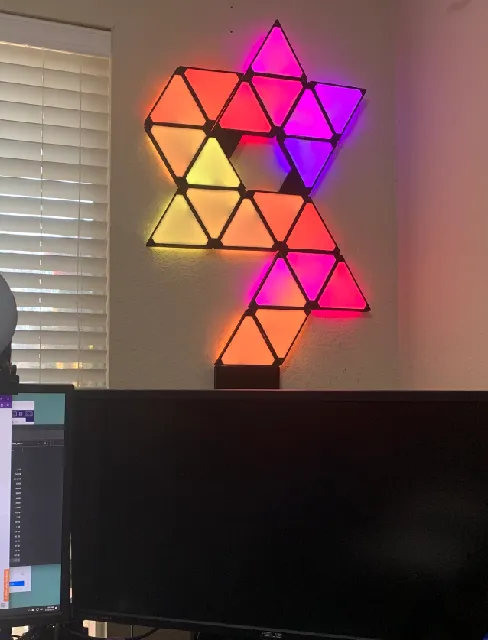 Make of GeoLeaf - 3D Print your own Nanoleaf project - Alexa, Hue and ...