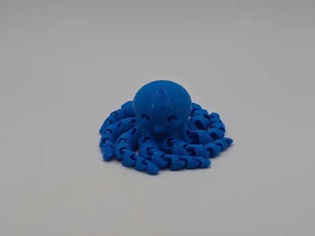 Cute Flexi Octopus - Short Nose (No Supports) by qJake | Download free ...