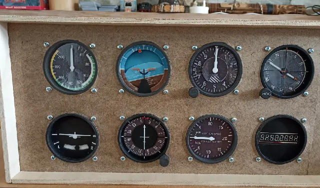 Altimeter for Flight Simulation by mrusk | Download free STL model ...