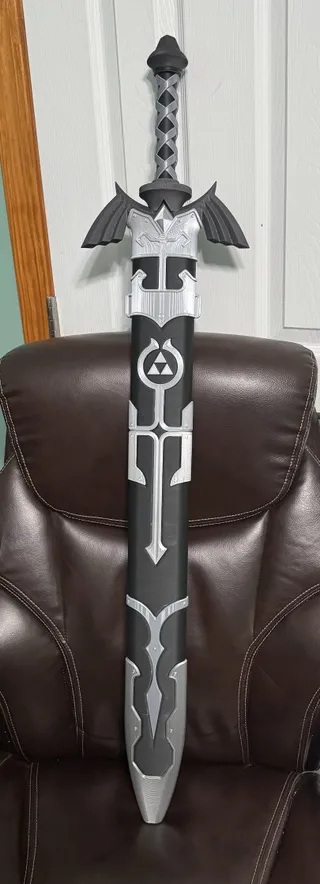 Legend of Zelda Master Sword (BOTW) (TOTK) (Full Scale) by Popandsicle ...