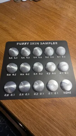 Bambu Lab Fuzzy Skin Sampler by Great Layers 3D | Download free STL ...