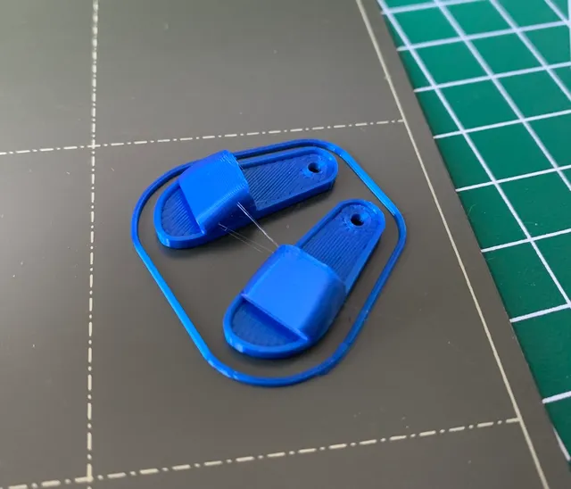 Make of Slipper keychain by mb | Download free STL model | Printables.com