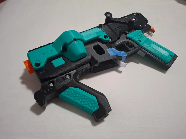 Protean Modular Takedown Blaster by Flygonial | Download free STL model | Printables.com