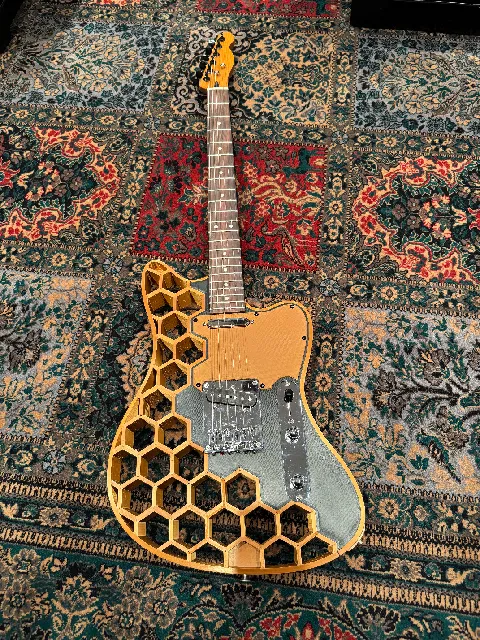 Make of The Prusacaster - a 3D printable guitar by RBP | Download free ...