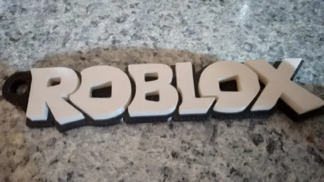 Make of Roblox keychain by Jiřík | Download free STL model | Printables.com