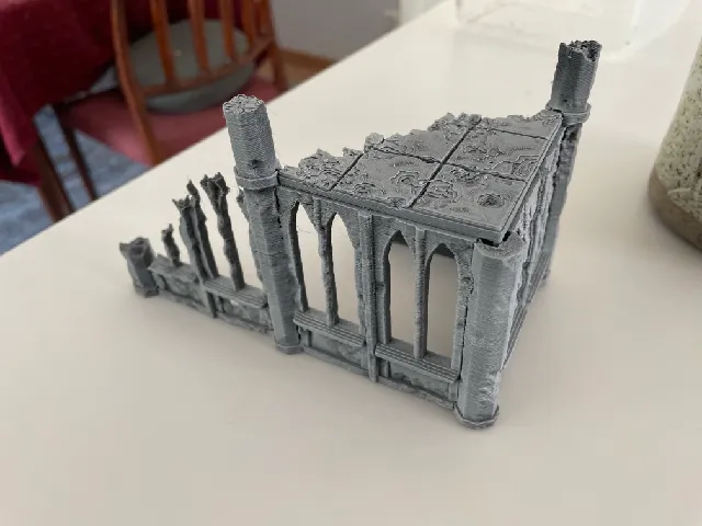 Make of SciFi Gothic Terrain - Full Buildings by ATree | Download free ...