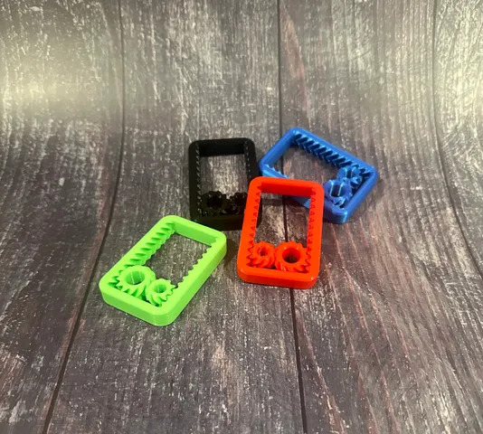gear rail fidget thing by DrJones | Download free STL model ...