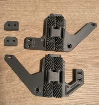 Creality K1 & K1 Max Door Hinges Geared Print in Place by Mordiev | Download free STL model ...