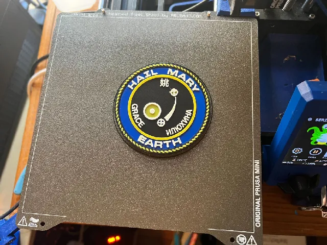 Make of Project Hail Mary - mission patch by thunderkeys | Download ...