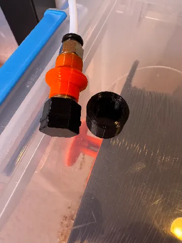 Bowden Tube Coupler Cap by v68AQP | Download free STL model ...