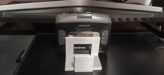 Make of Walkman stand by Rioseras007 | Download free STL model ...