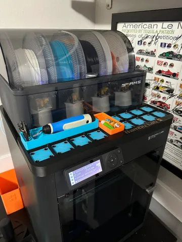 Bambu Lab P1S Gridfinity Base by LuukvdBeemt | Download free STL model ...