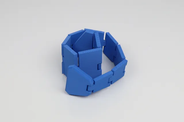 Make of Articulated tie (STEP file included) by CUBE3DWORLD | Download ...