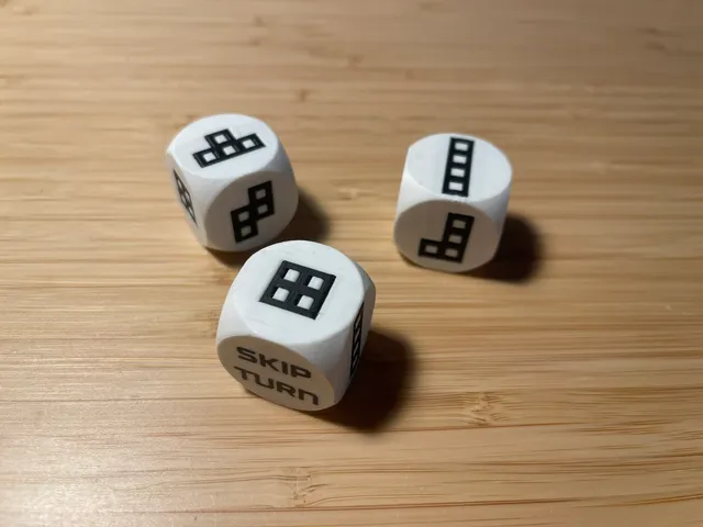 Balance Tetris Game Dice by MarcElbichon | Download free STL model ...