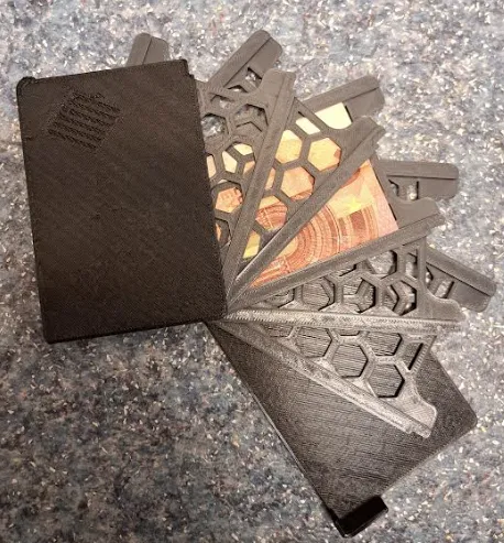 Make of Fan-Out Card Wallet by LC-3D | Download free STL model ...