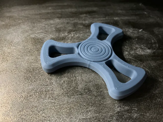 Modern Fidget Spinner (Fully Print In Place!) by UniversalMaker ...