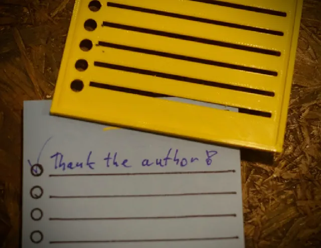 Make of Post-It Note Checklist Stencil by Petr Odstrčil | Download free ...