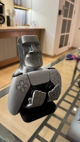 Smiling Moai Dualsense Stand | Funny Holder by BostanDesign | Download ...