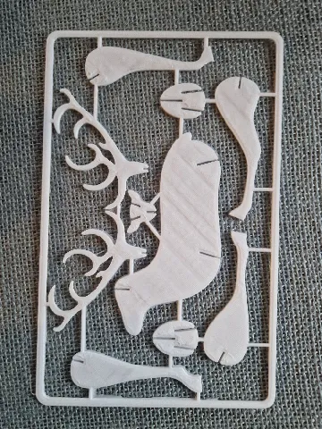 Christmas Deer kit card by Sabre Design | Download free STL model ...