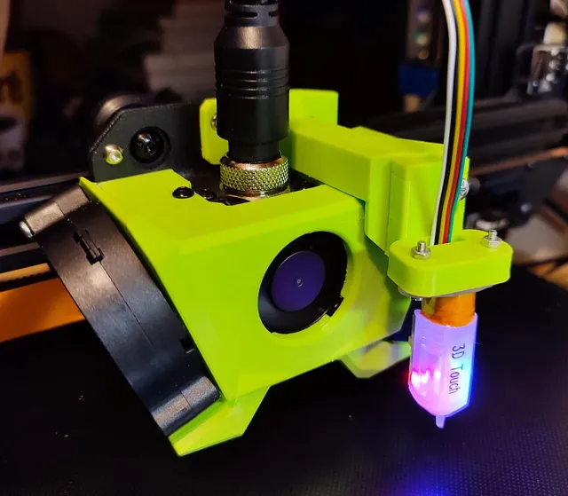 Make of Artillery Hornet dual 5015 print head + cooling duct by tOmki ...