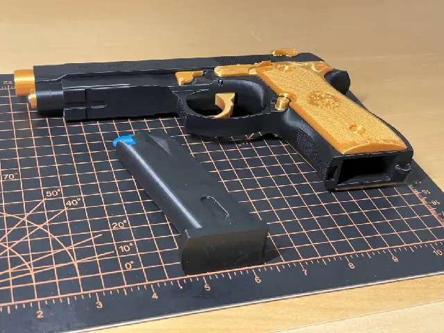 Beretta 92A1 by Gounn | Download free STL model | Printables.com
