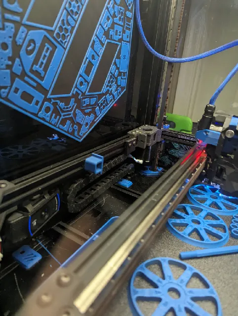 Make of Voron Can Bus z-chain move by Chad Baker | Download free STL ...