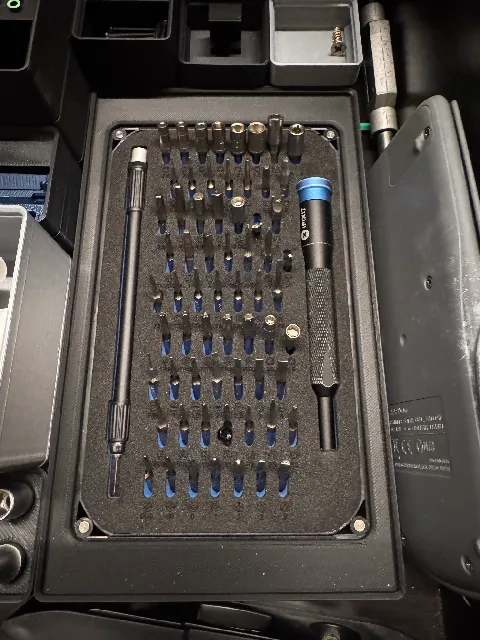 Make of iFixit Mako Screwdriver Set / Pro Tech Toolkit Gridfinity ...