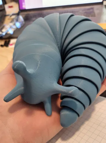 Huge (Curled up) Friendly Articulated Slug by matveymoo | Download free ...