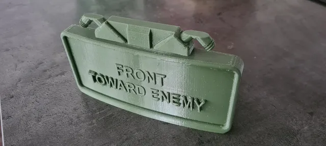 Claymore Door Stop by pwmodder1027 | Download free STL model ...