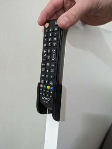 Magnetic Mounted Samsung TV Remote Holder 60x10x3 mm Magnets by mc ...