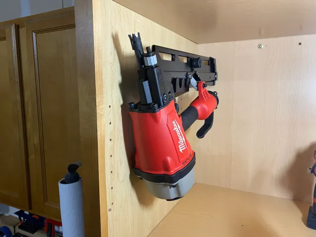 Nailer/Stapler Wall Mount by jcgoette | Download free STL model ...