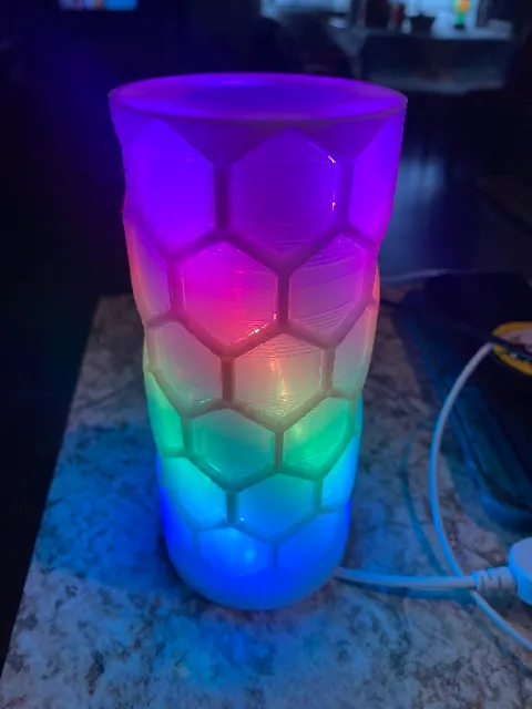 Make of ⬡ Hex Lamp for LED Strip Lights by arbegin762 | Download free ...