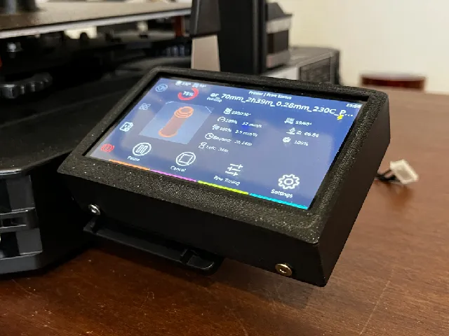 Make of Waveshare 4.3 DSI Display Case+Mount by Oleg Kruts | Download ...