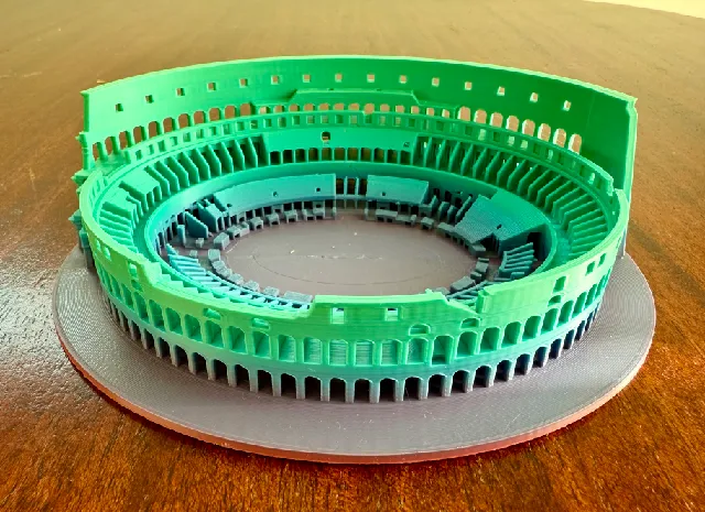 Roman Coliseum to 1:500 scale by Krlox | Download free STL model ...