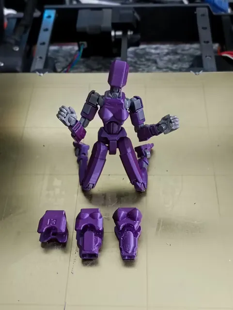Make of DUMMY 13 Printable Jointed Figure (BETA FILES) by firelion ...