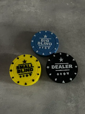 Poker Tokens by Janoleg | Download free STL model | Printables.com