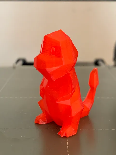 Make of Low-Poly Charmander by Will B | Download free STL model ...