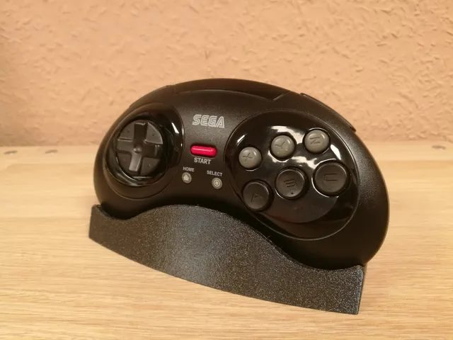 Retro-Bit Sega Genesis Mega Drive Wireless Gamepad Controller Display ...