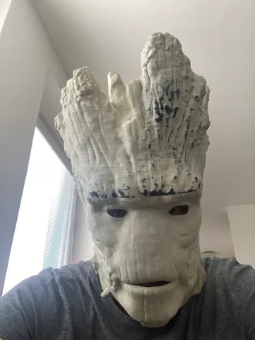 Groot mask cut for Prusa Mini by hvrkh | Download free STL model ...