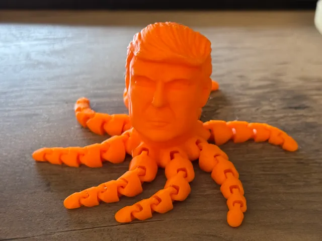 Trumtopus Trump Octopus by the.3d.print.brothers | Download free STL ...