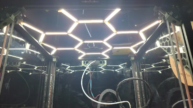 Voron 2.4 350 Hexagon Led by Tollie | Download free STL model ...